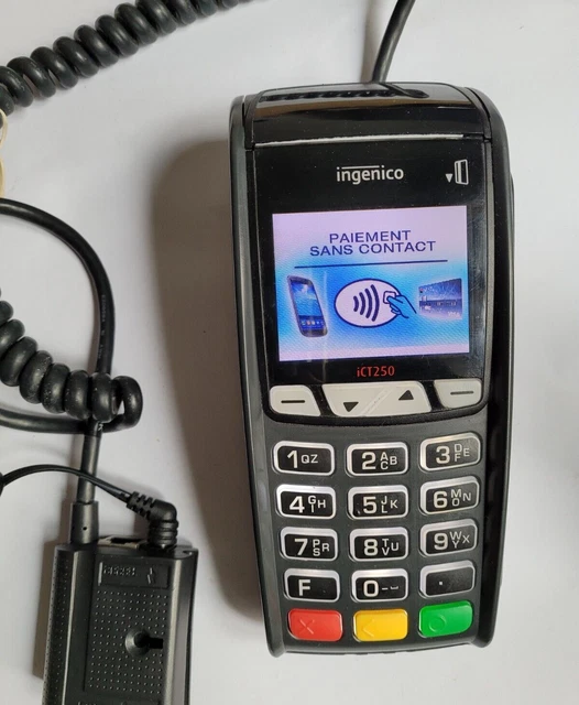 TERMINAL DE PAIEMENT TPE Ingenico ICT250 EUR 69,90 - PicClick FR