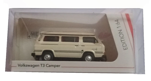 SCHUCO VOLKSWAGEN T3 Westfalia Camper with flat camping roof Diecast 1:64 EUR 17,23 - PicClick DE