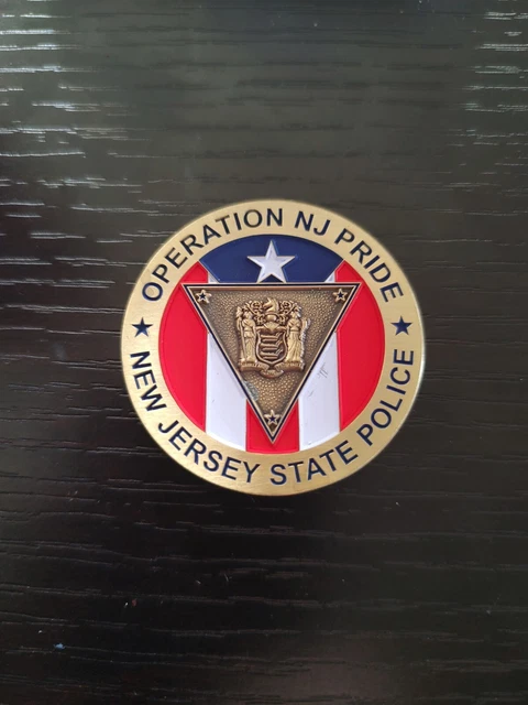 NEW JERSEY STATE Police Trooper Puerto Rico NJSP Police/Fire/EMS ...