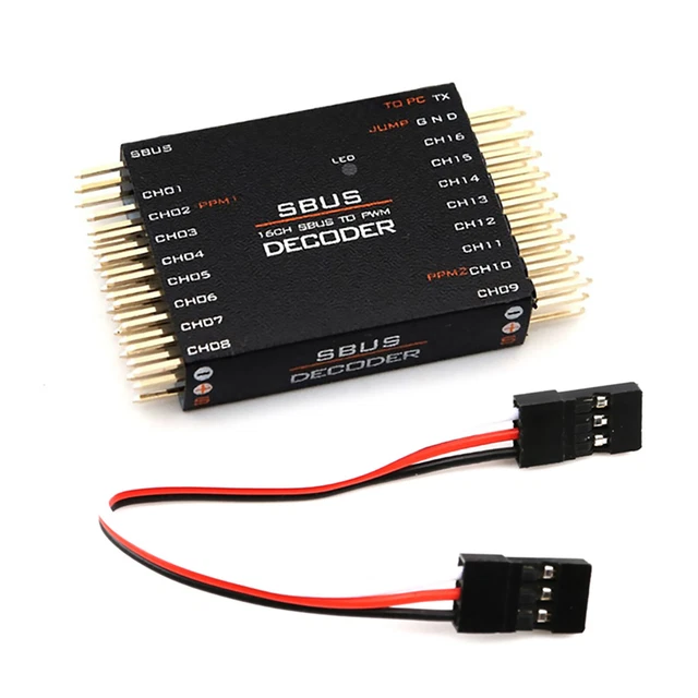NEW PWM CONVERTERS 16CH Sbus To PWM/PPM/DECODER Compatible For Frsky ...