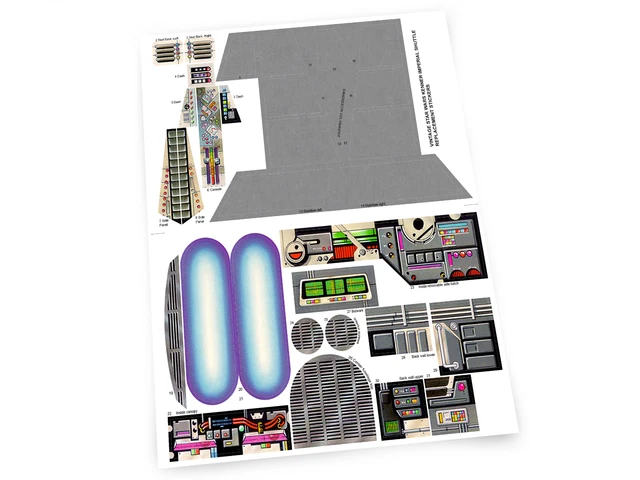 CUSTOM STAR WARS Vintage Kenner Imperial Shuttle stickers $10.30 ...