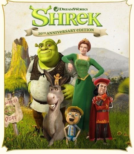 UNIVERSAL PICTURES SHREK. DVD édition 20e anniversaire EUR 14,99 ...