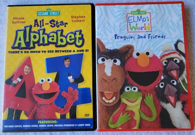 SESAME STREET - All Star Alphabet Elmos World Penquin and Friends (DVD ...