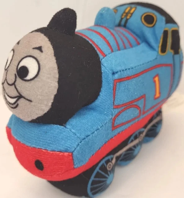 THOMAS THE TANK Engine Small 5" Blue Plush Train Stuffed Toy 2014 $7.95 ...