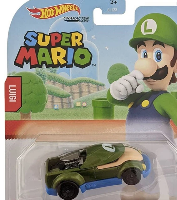 MATTEL HOT WHEELS Super Mario Bros Character Car "Luigi" Ryura Lx £5.75 ...