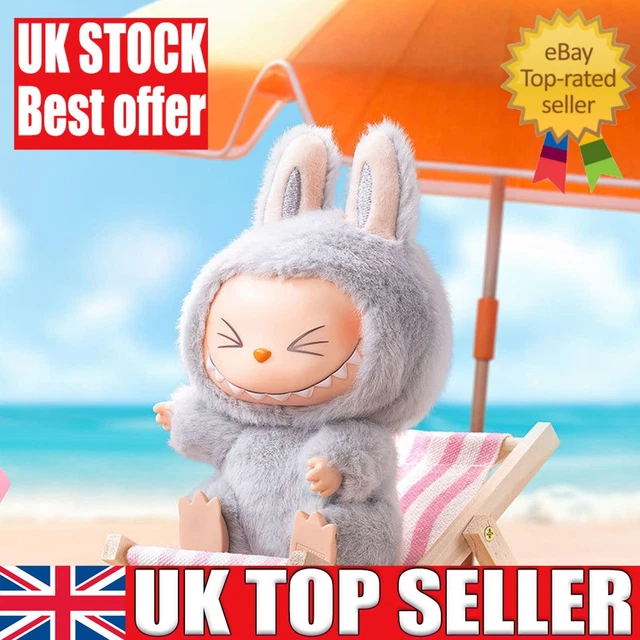 RANDOM POP MART Labubu 2024 The Monsters Seat Plush Doll Hot Figure Toy ...