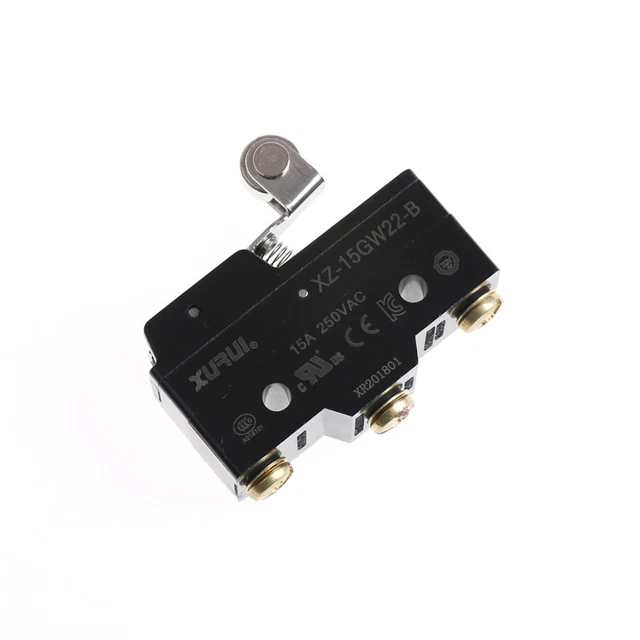 XZ-15GW22-B SHORT ROLLER Hinge Normally Open/Close Micro Lever Limit Switch *MB £3.80 - PicClick UK