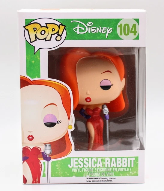 FUNKO POP! DISNEY Who Framed Roger Rabbit? Jessica Rabbit Vinyl Figure ...