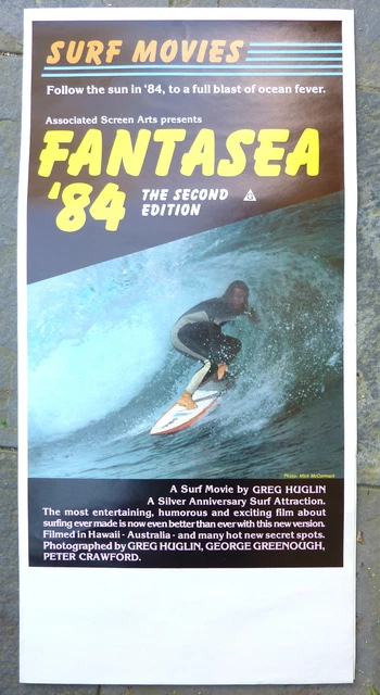 FANTASEA 84 ORIGINAL Surf Surfing Movie Poster 1980s EUR 29,54 ...