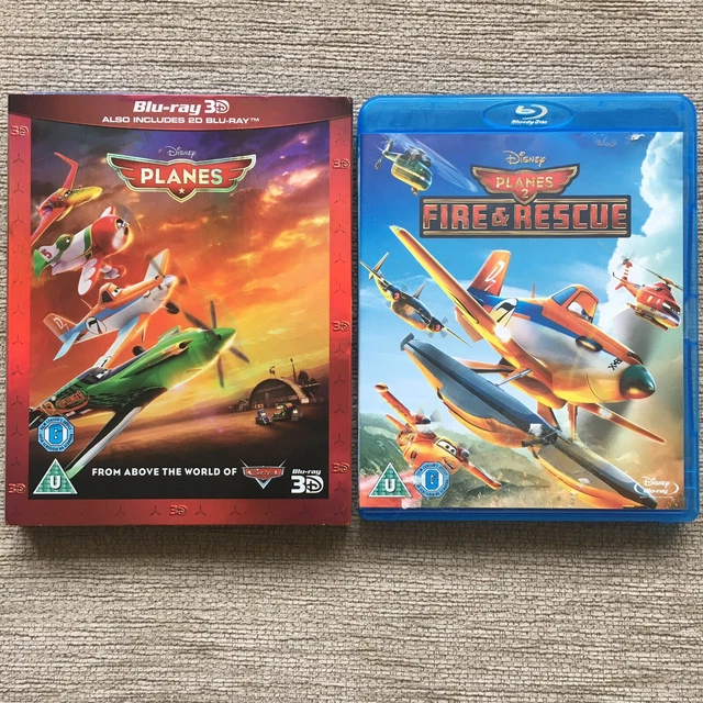 DISNEY BLU RAY Bundle = Planes 3D + Slipcover & Planes 2 (2D) EUR 5,17 - PicClick IT