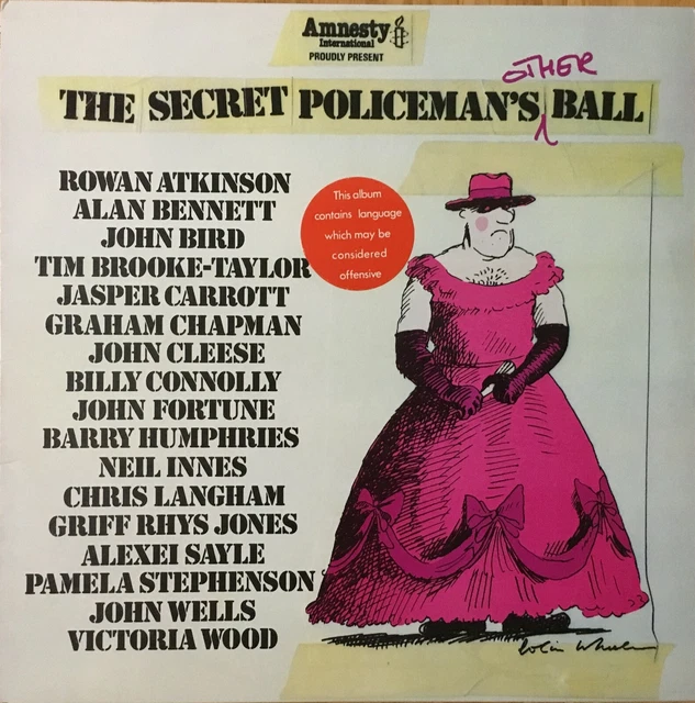 JOHN CLEESE / ROWAN ATKINSON The Secret Policeman's Other Ball 1981 ...