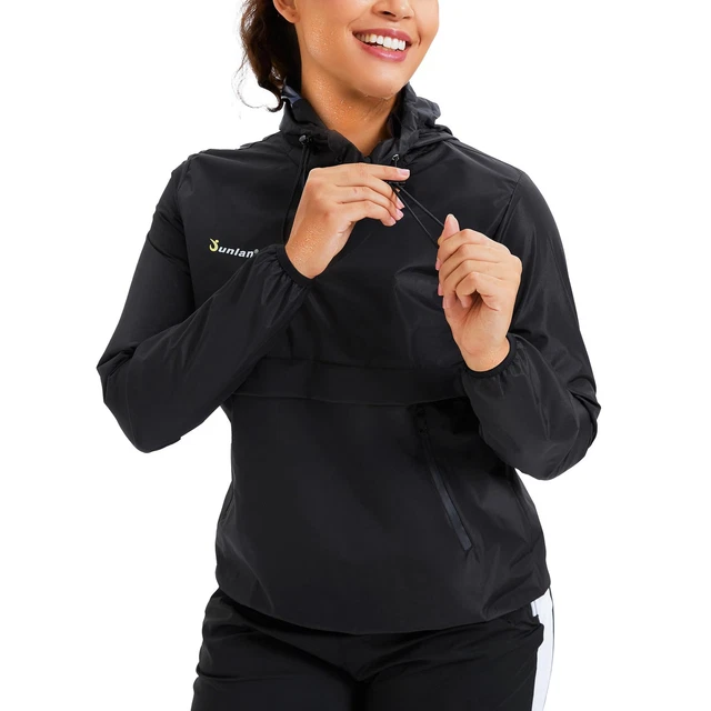 SAUNA SUIT FOR Women Sweat Jacket Gym Workout Vest Sweat Suits for ...