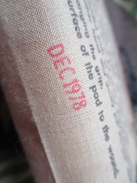 BRITISH ARMY ISSUE FALKLANDS WAR 1978 & 1973 &75 dated FIRST FIELD ...