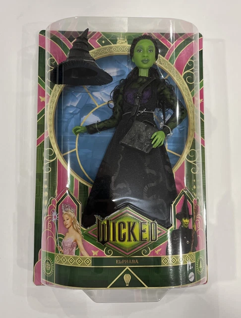 MATTEL WICKED MOVIE Elphaba Fashion Doll URL Error MISPRINT Banned ...