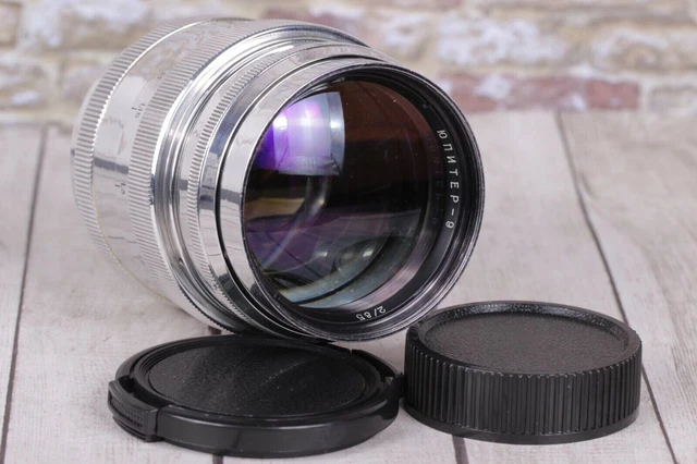 JUPITER-9 F2/85MM LENS m 39, Vintage Soviet Lens £319.01 - PicClick UK