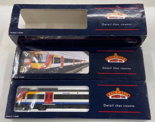 BACHMANN MODEL RAILWAY 32-452 Turbostar 2 Car Dmu Southwest Oo Trains £ ...