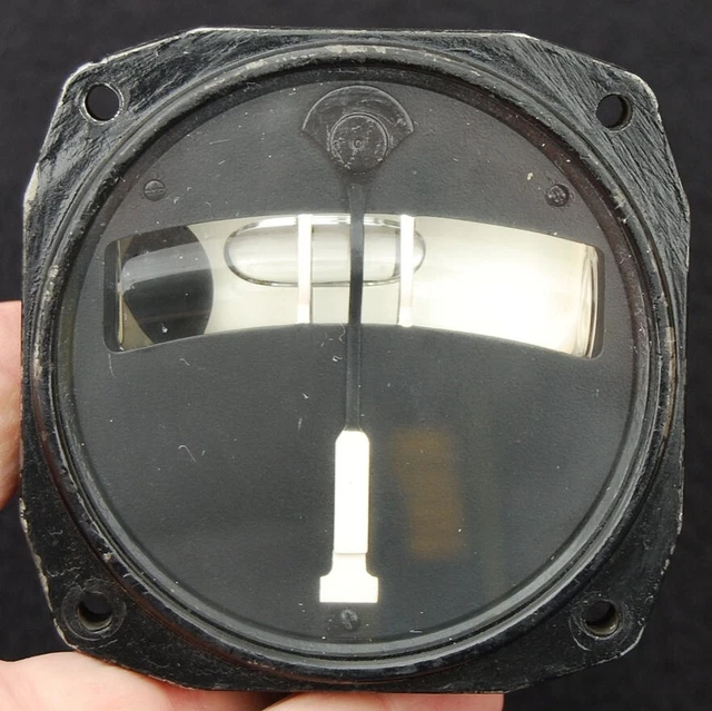 VINTAGE BUAER US Navy Bendix Indicator Control Turn & Bank Aircraft ...