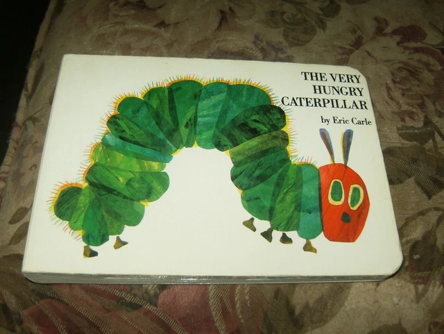 THE VERY HUNGRY Caterpillar by Eric Carle, Board Book, Good-Shape, 1994 ...
