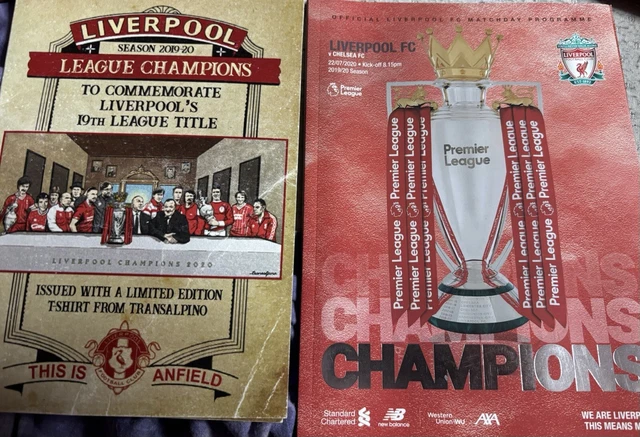 LIVERPOOL PROGRAMMES £10.00 - PicClick UK