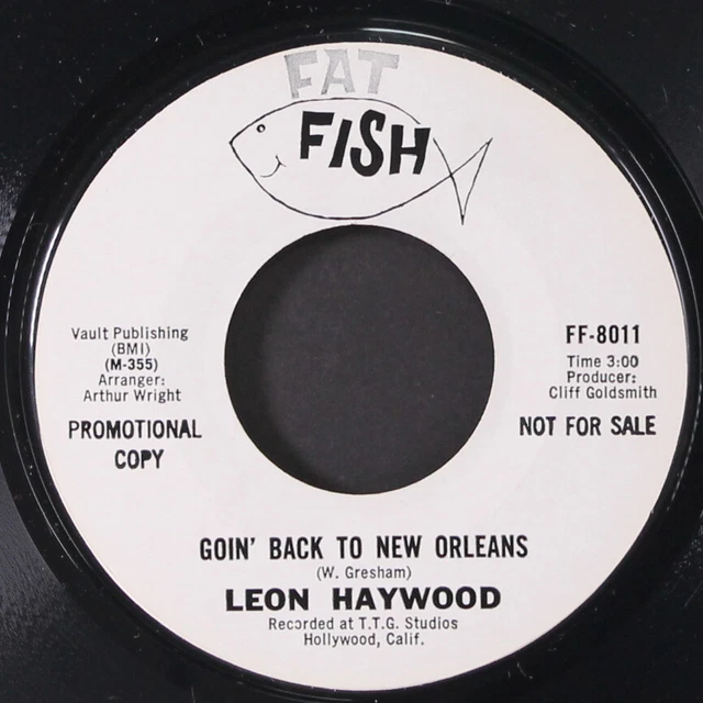LEON HAYWOOD: BABY überdenken / Goin' Back to New Orleans FAT FISH 7 ...