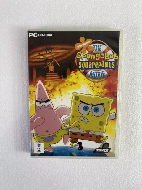 THE SPONGEBOB SQUAREPANTS Movie PC CD-ROM Game - Free Post $9.00 ...