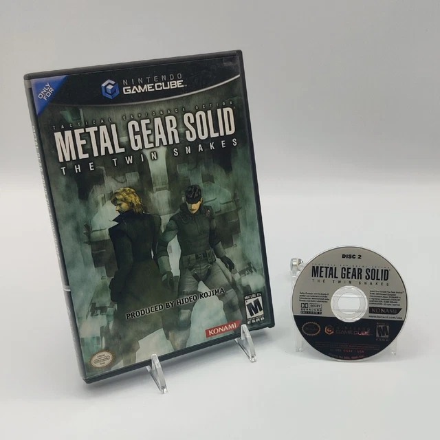 METAL GEAR SOLID the Twin Snakes Game Nintendo Gamecube - Disc Only EUR ...