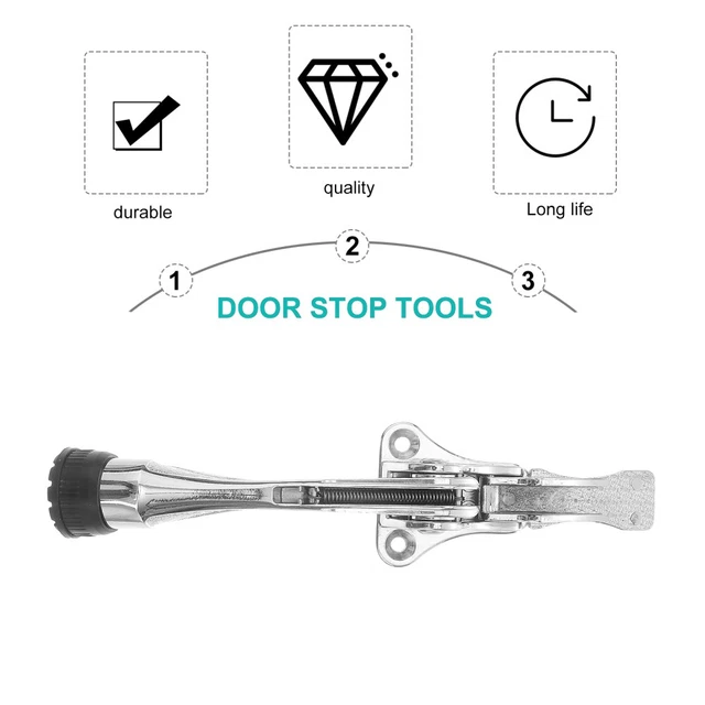 DROP DOWN DOOR Stop Kick Stoppers Kickdown Stops for Heavy Doors £15.32 ...