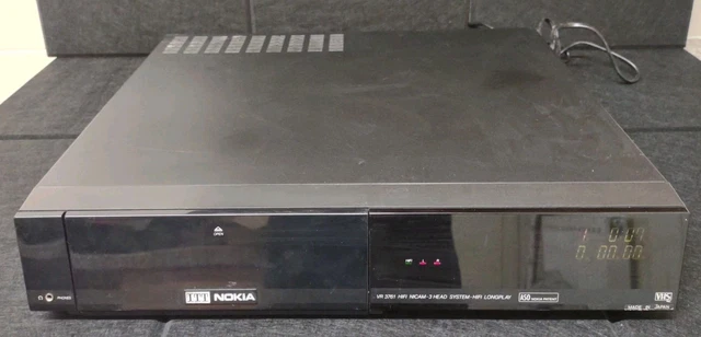ITT NOKIA VR 3761 VHS Player Recorder Video Player TESTED £69.99 ...