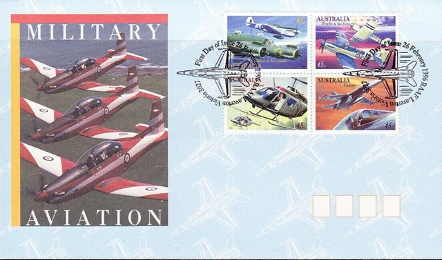 AUSTRALIA 1996 - Aust Military Aviation Block of 4 PM RAAF Laverton ...