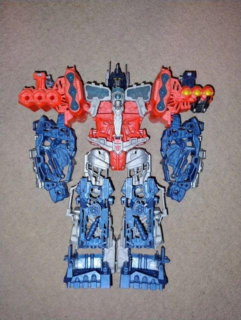 TRANSFORMERS PRIME LEADER Optimus Maximus TFPRIME Cyberverse playset £7 ...
