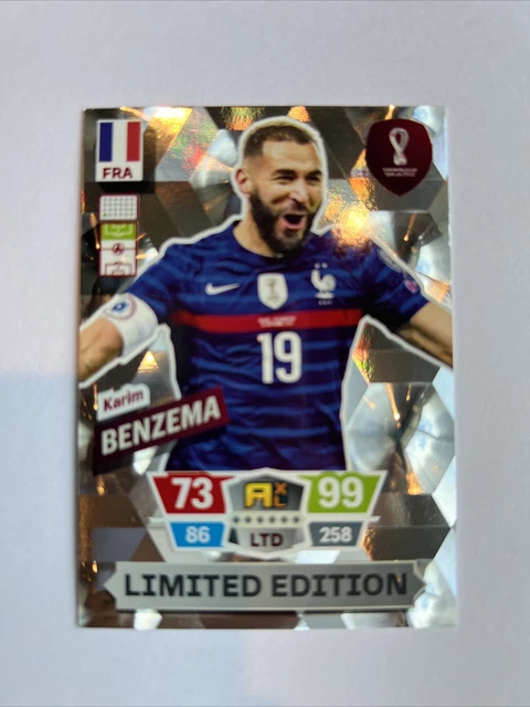 KARIM BENZEMA FIFA world cup qatar 2022 GOAL MACHINE card # 385 new £3. ...
