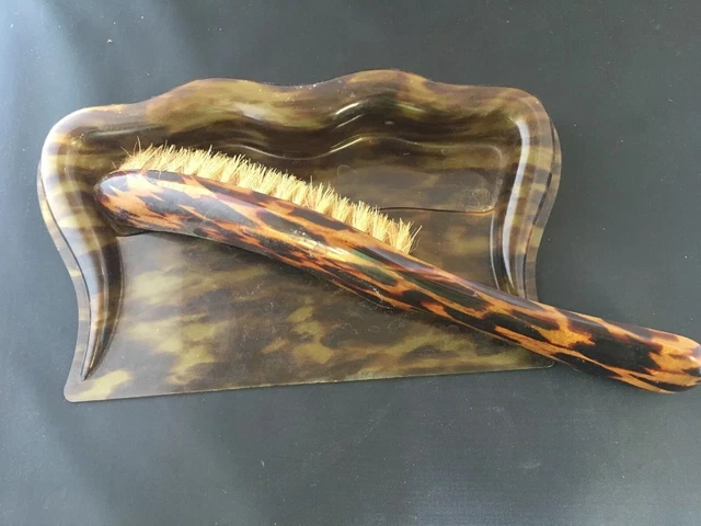 TORTOISESHELL CELLULOID CRUMB Tray - Possibly British Xylonite EUR 17 ...