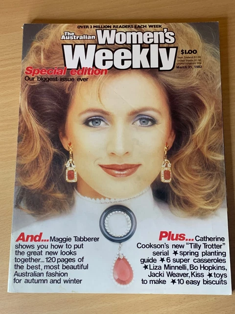 THE AUSTRALIAN WOMEN'S Weekly Magazine March 31 1982 Maggie Tabberer ...