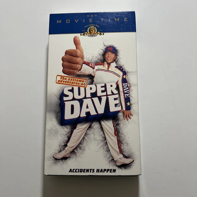 THE EXTREME ADVENTURES Of Super Dave VHS ACCIDENTS HAPPEN 💥 MGM Movie ...