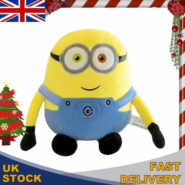 NEW 12 INCH Despicable Me Minion Bob Stuart Kevin Plush Doll Soft ...