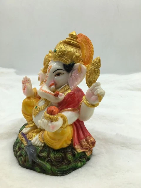 GANESH GANESHA GANPATI Ganapati Hindu God Hindu God Ganesh fiber idol ...