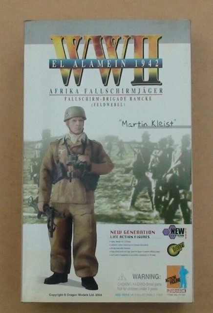 1/6TH SCALE DRAGON Action Figures Fallschirmjäger Feldwebel, Martin ...