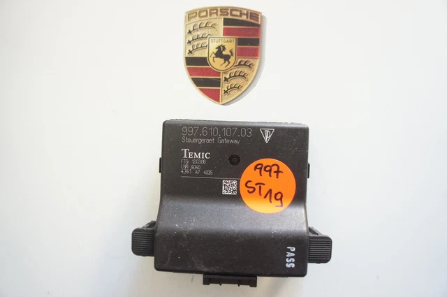 PORSCHE 997 CONTROL unit gateway immobilizer 99761010703 ST19 £90.89 ...