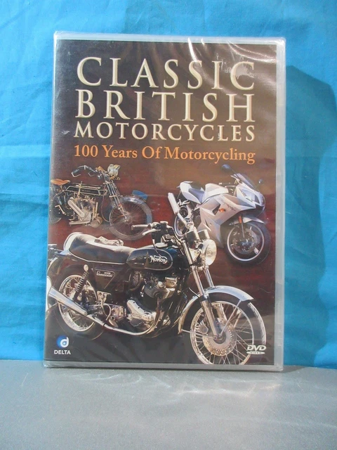 CLASSIC BRITISH MOTORCYCLES: 100 Years of Motorcycling DVD: Brand New ...