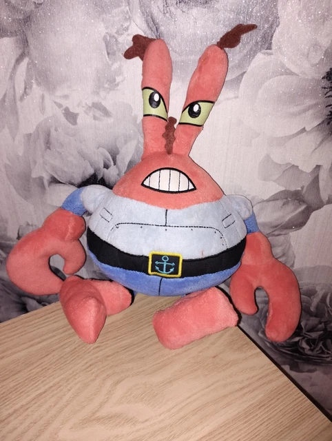 MR KRABS SPONGEBOB SquarePants Nickelodeon Soft Plush Toy Crab RARE! £ ...