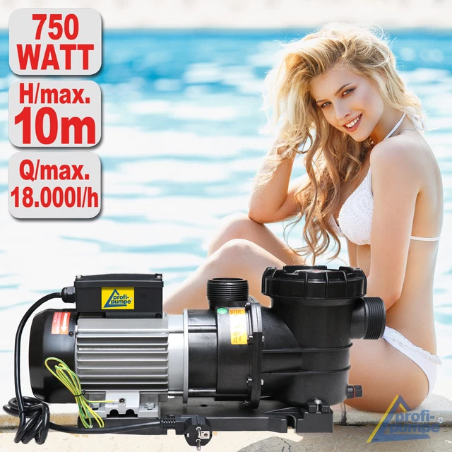 SCHWIMMBAD PUMPE FILTERPUMPE Umwälzpumpe Pool Pump Swimmingpool Filter Pumpe EUR 124,95 ...