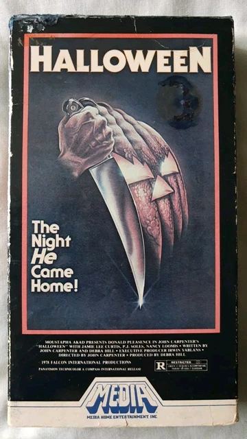 JOHN CARPENTERS HALLOWEEN Original Media NTSC VHS Rated R £49.99 ...