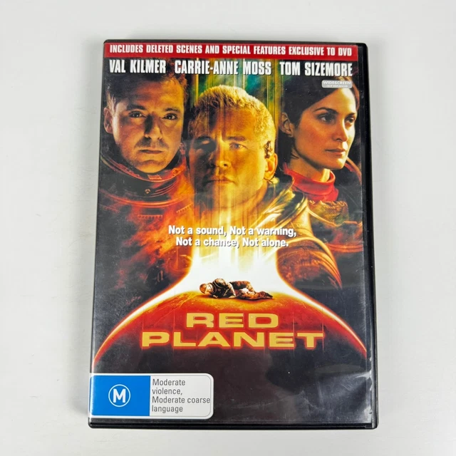 RED PLANET (DVD 2000) Carrie-Ann Moss Simon Baker Tom Sizemore Val Kilmer Reg 4 $5.75 - PicClick AU