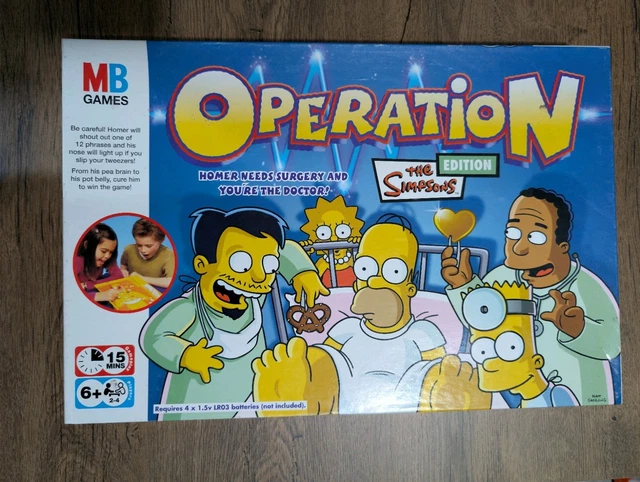 OPERATION THE SIMPSONS Edition Game by MB Games 2005 - (6yrs ...