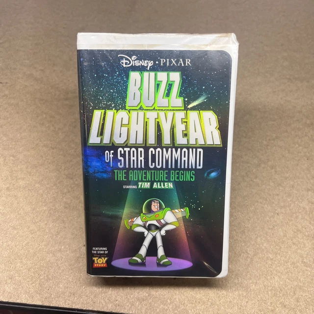 BUZZ LIGHTYEAR OF Star Command VHS 2000 Animation Original Release ...