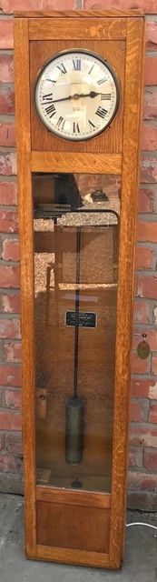 VINTAGE ELECTRIC MAGNETA ELECTRIC LONDON Master Clock Model 37 HIPP ...