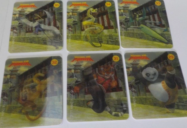 WOOLWORTHS DREAMWORKS &HEROES& lenticular hologram cards - choose from ...