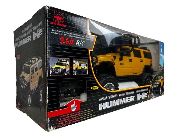 RADIO CONTROLLED HUMMER H2 by New Bright - Boxed £75.00 - PicClick UK