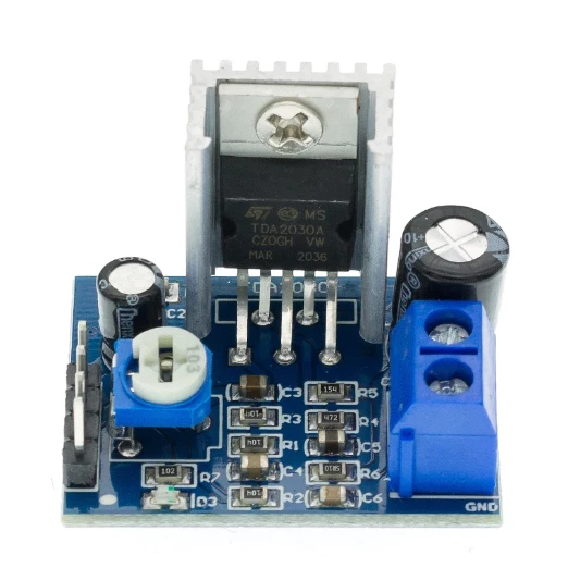 TDA2030 MODULE POWER Supply TDA2030 Audio Amplifier Board Module 6-12V ...