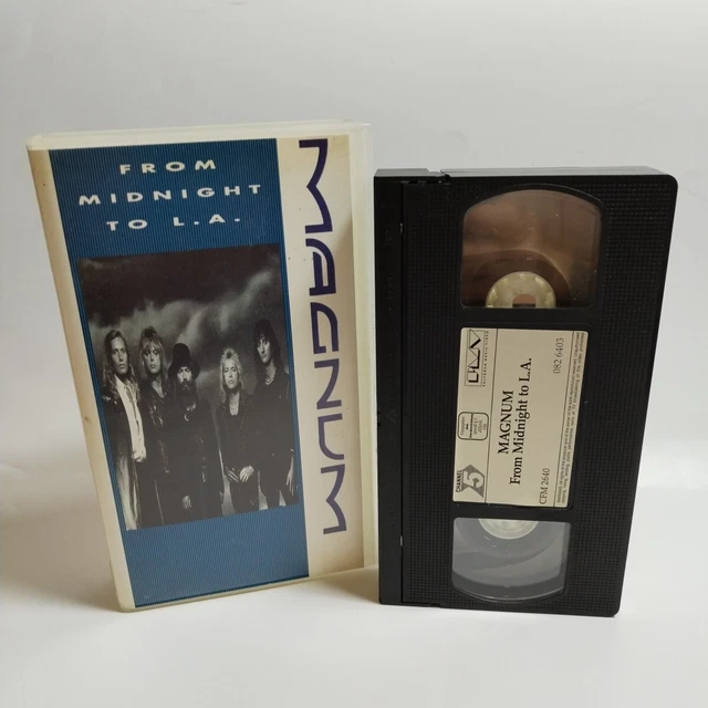 MAGNUM - FROM Midnight To L.A. 1990 VHS Video tape Cassette Movie £2.99 ...